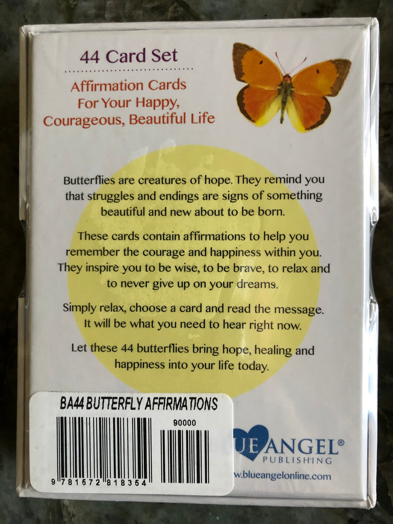 Butterfly Affirmations Cards
