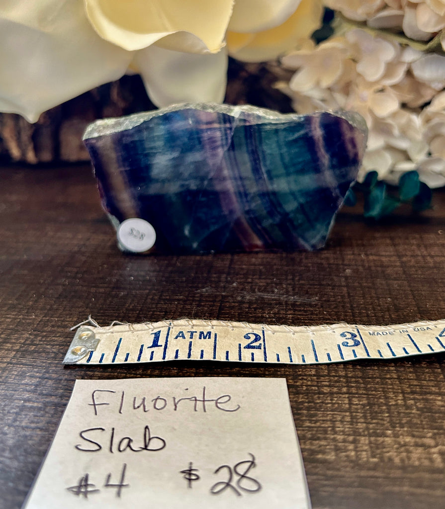 Fluorite Stone Slab #4