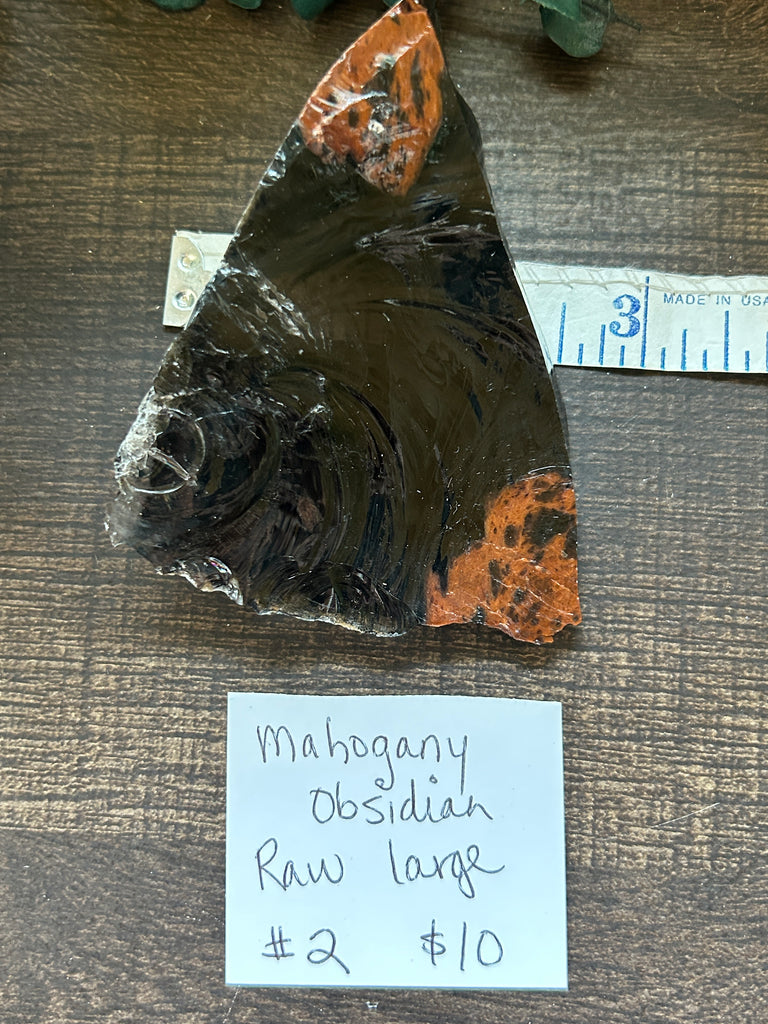 Mahogany Obsidian Raw #2