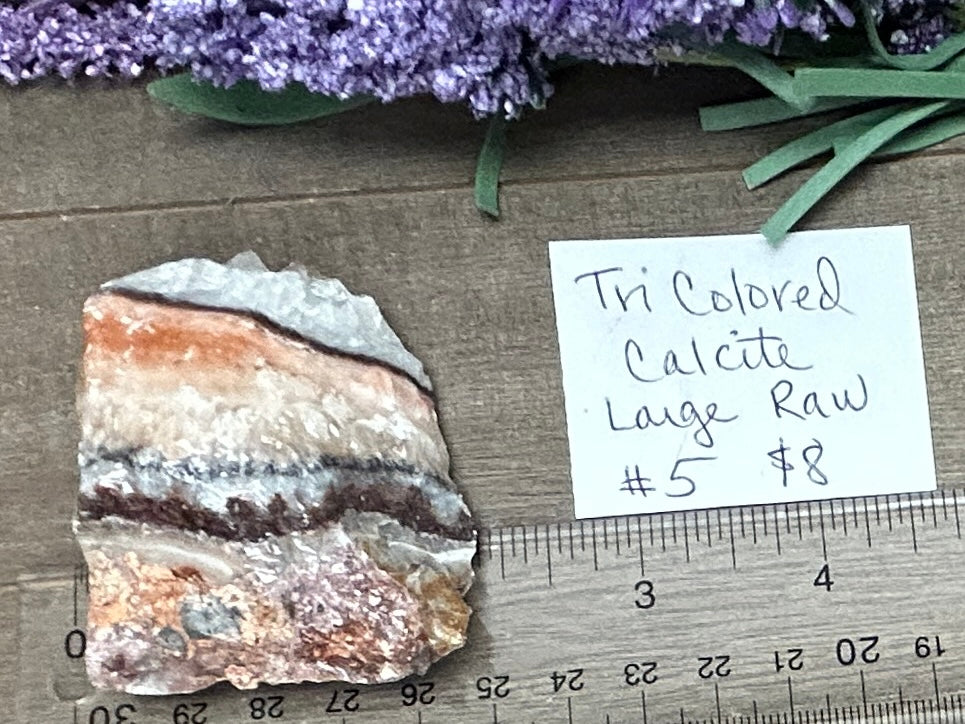 Tri-Colored Calcite #5
