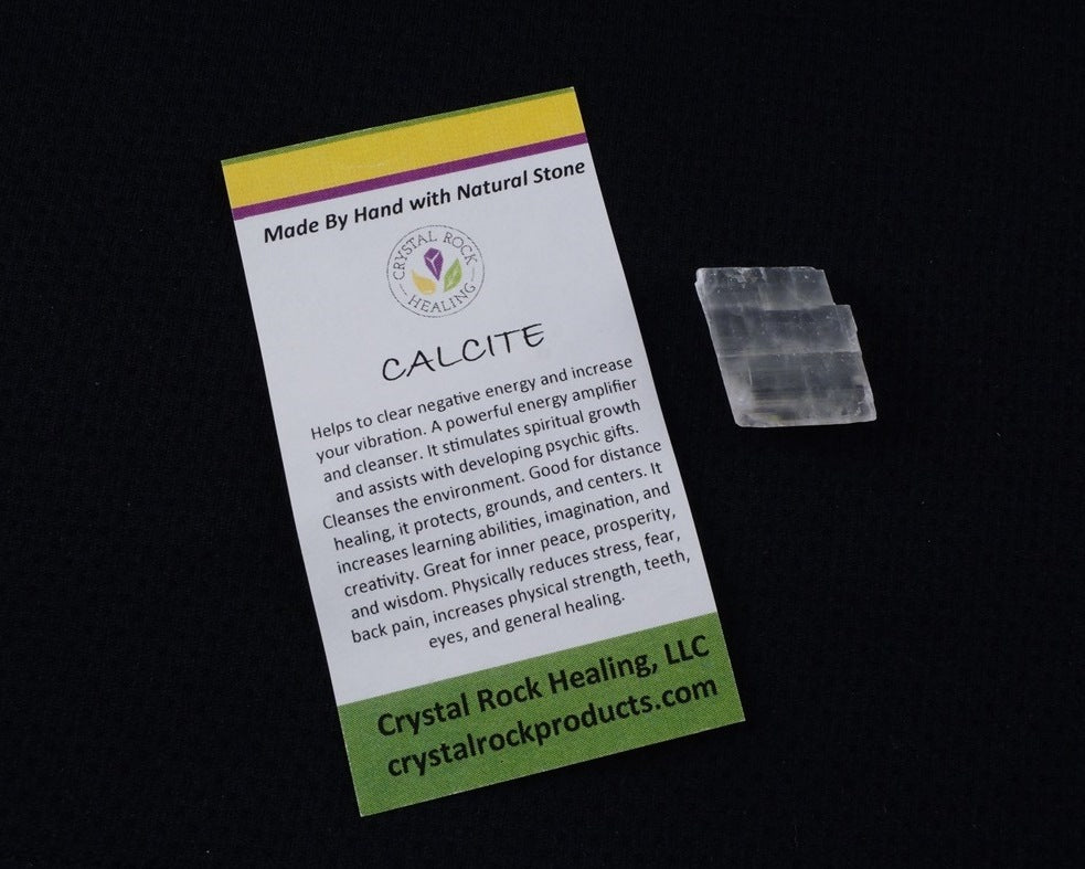 Calcite Icelandic Spar Pocket Stone