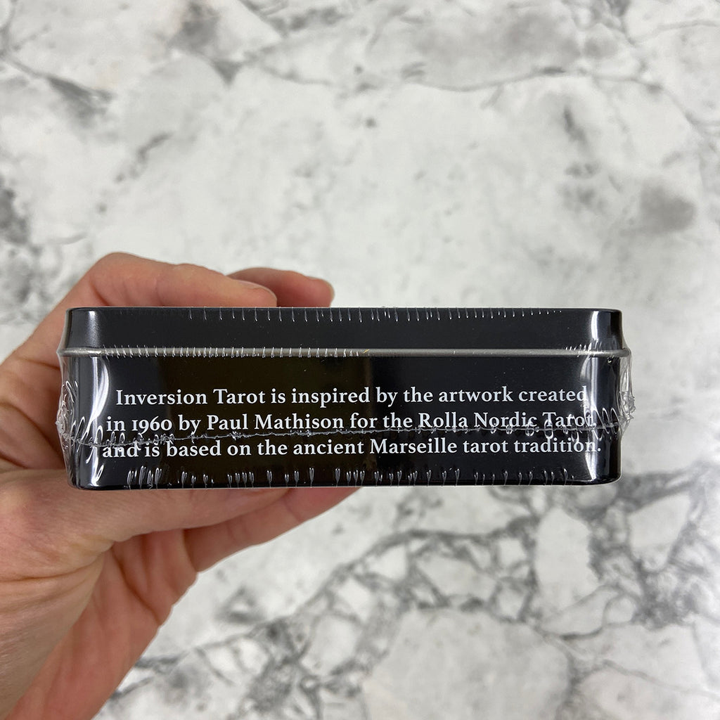 Inversion Tarot Cards in a Tin