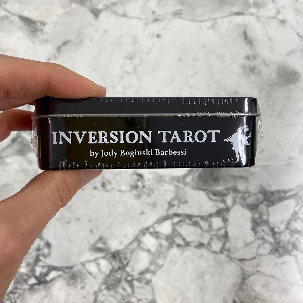 Inversion Tarot Cards in a Tin