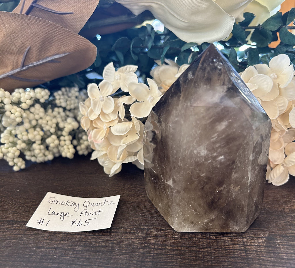 Smokey Quartz Large Point #1