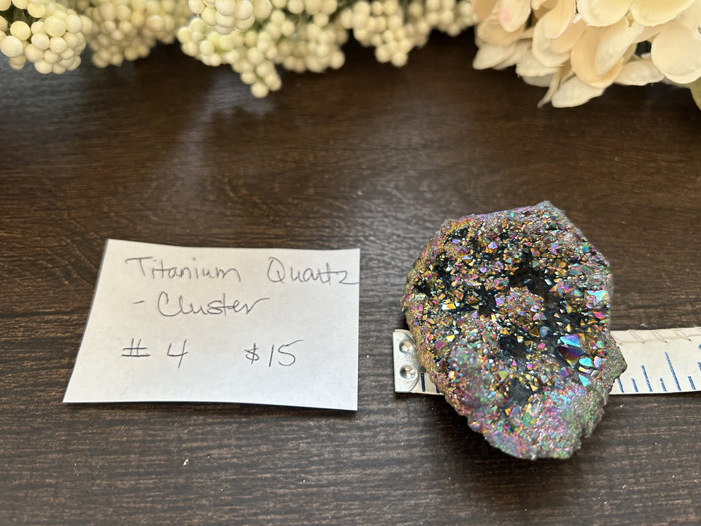 Titanium Quartz Cluster #4