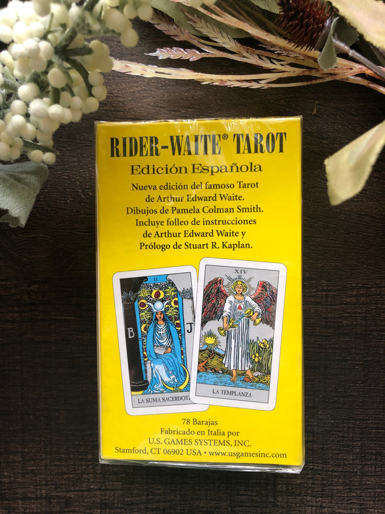 Rider Waite Tarot Deck-Spanish Version